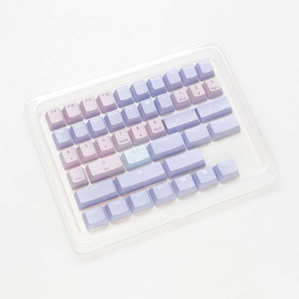 DUCKY PBT Triple-Shot Cherry Profile 132-Keycaps Set - Macaron – PC ZONE