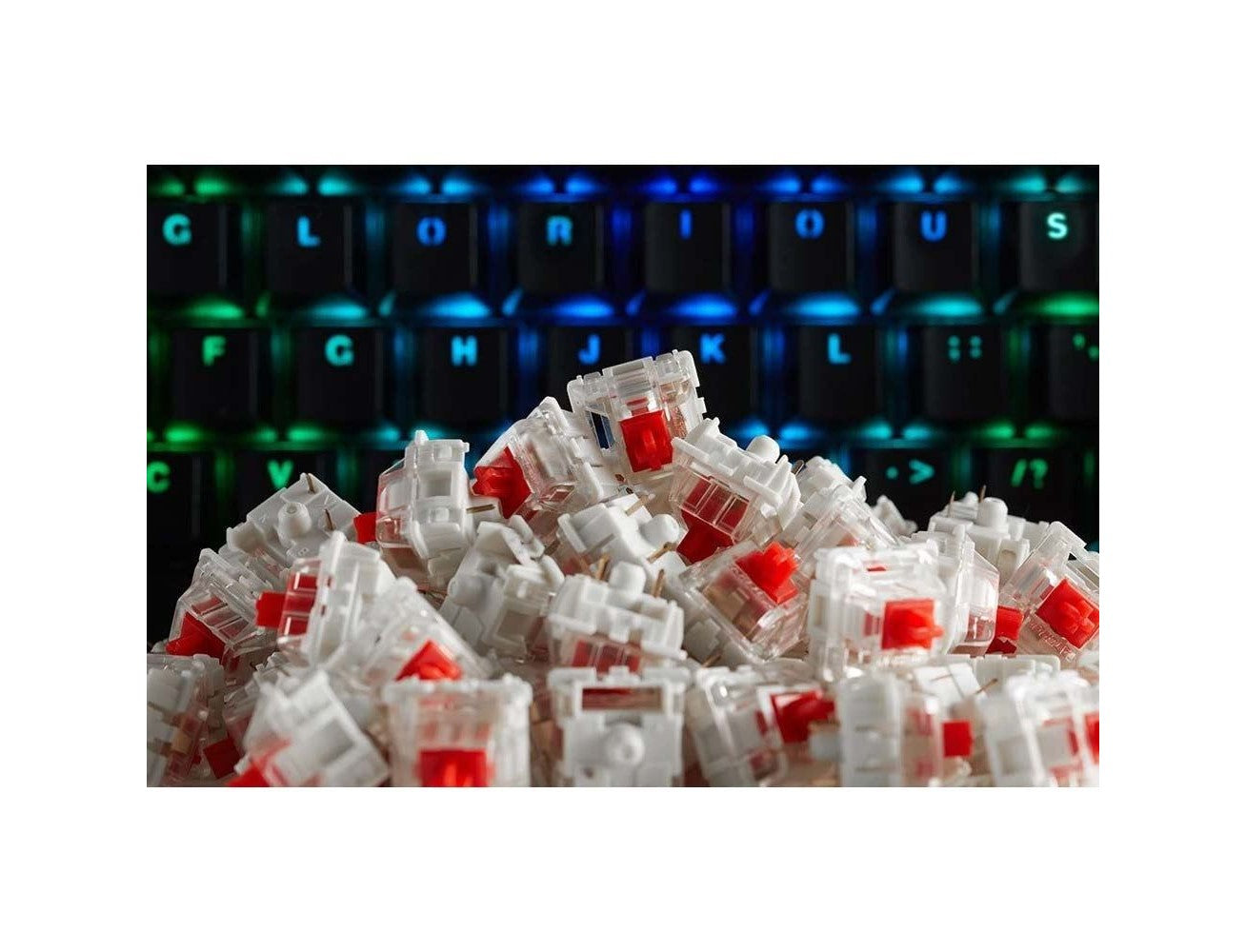 Glorious Gateron Red Mechanical Keyboard Switches (120 pack) - Red – PC ...