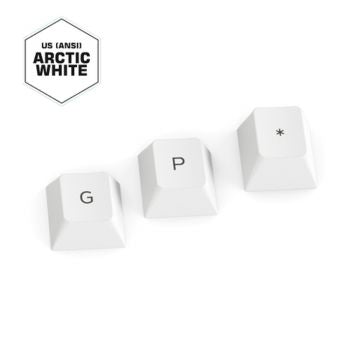 Glorious PBT White Key Caps – PC ZONE