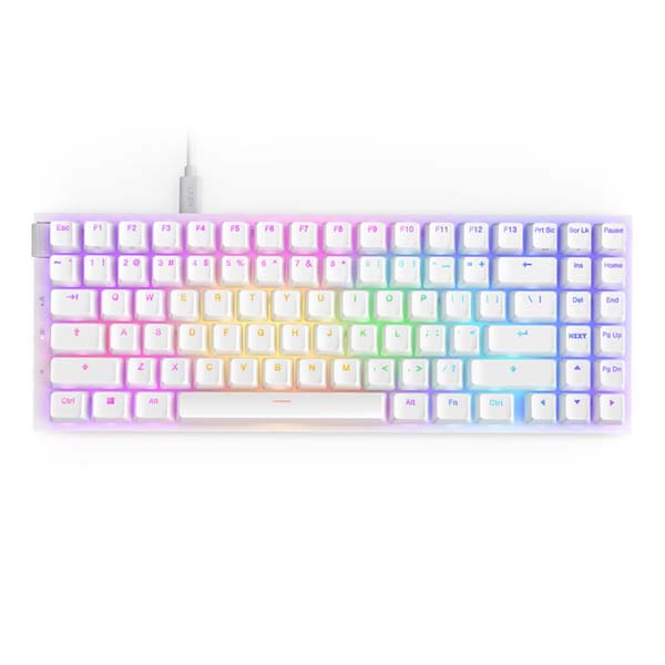 NZXT FUNCTION 2 MINI TKL - RGB Hot-Swap Wired Optical Gaming Keyboard ...